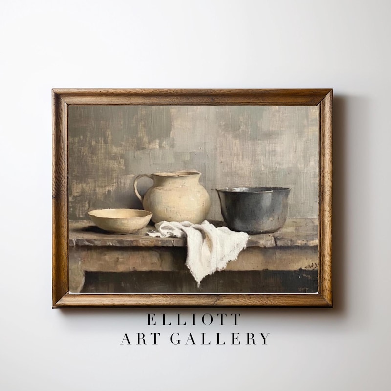 Rustic Kitchen Art - Etsy