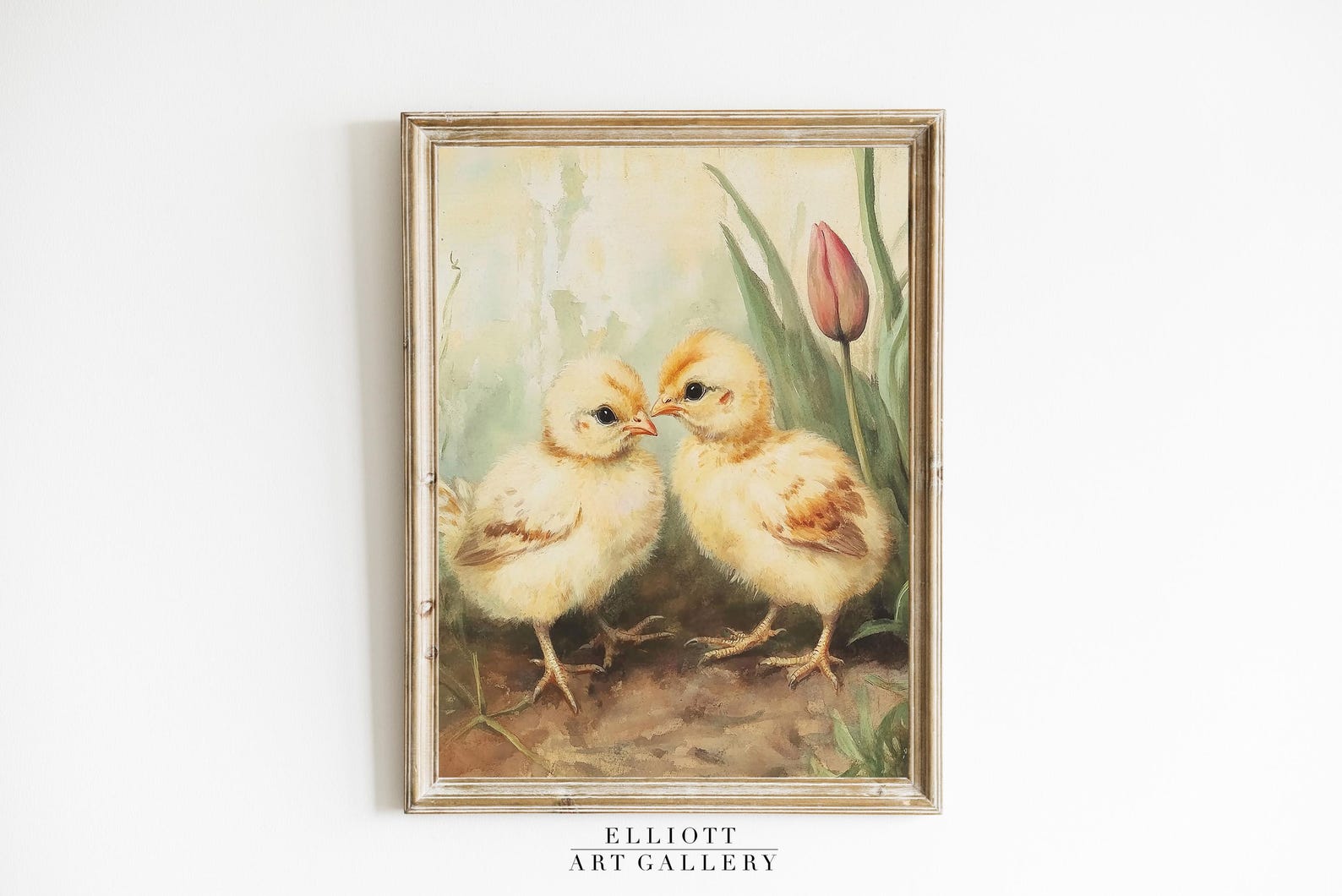 Spring Gallery SET of Six | Spring PRINTABLE Wall Art | Easter Art ...