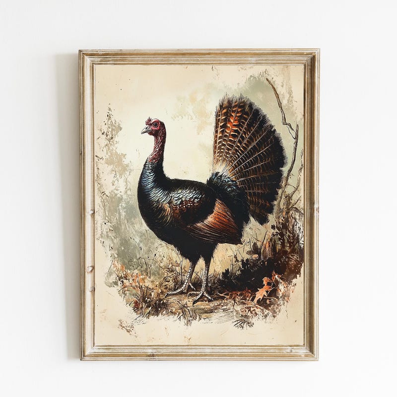 Vintage Turkey Wall Decor - Etsy UK