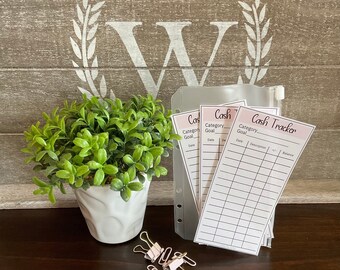 A6 250 Dollar Garden Flowers Backyard Envelopes Challenge INSTANT ...