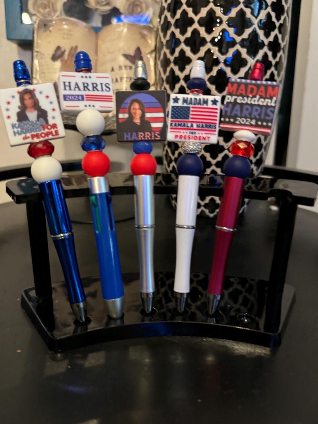 Kamala Harris Beadable Pens - Etsy
