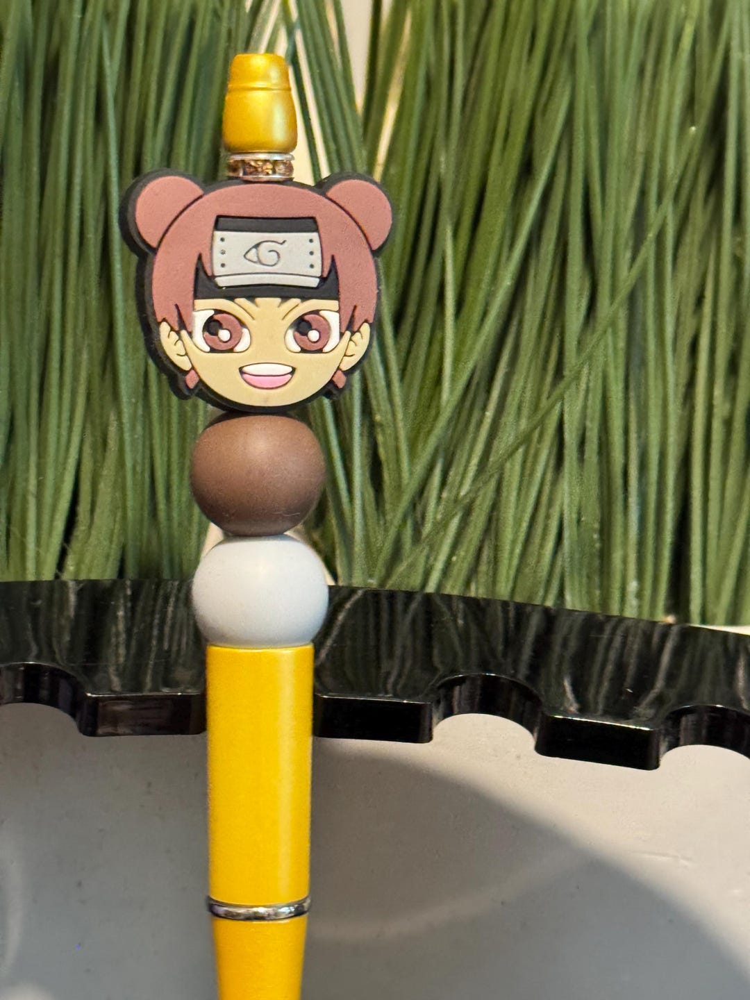 Beadable Pens Anime Demon Slayer Naruto Kiba Giyu Tenten Sharingan - Etsy
