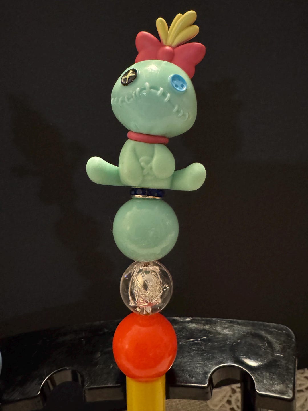 3D Frozen Olaf Lilo and Stitch Scrump Characters Beadable Pen - Etsy
