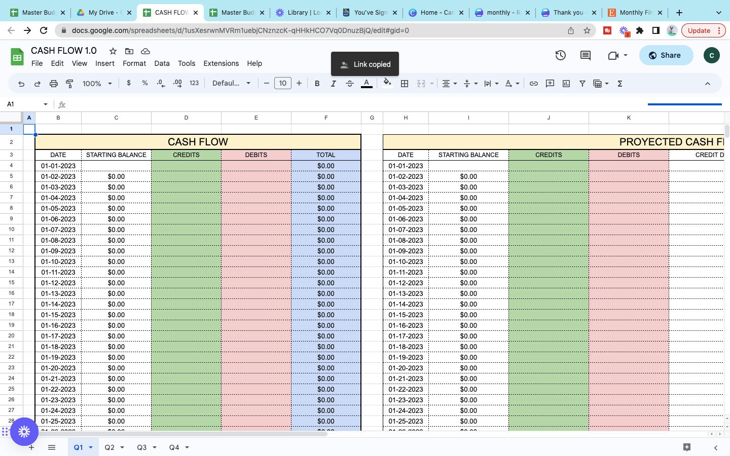Yearly Cashflow Spreadsheet for Cashflow Money Planning Spreadsheet for ...
