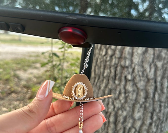 Harmony Cross Car Charm Western Car Charm rearview Mirror Decor Virgin ...