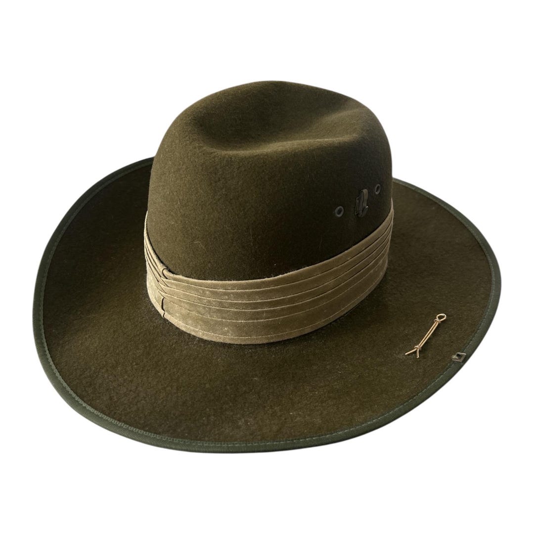 Authentic Vintage Australian Army Slouch Hat – Collectible Military ...