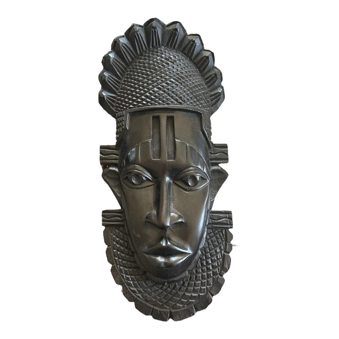 Vintage Carved Wooden Mask. Benin Mask. African Art. West Africa ...