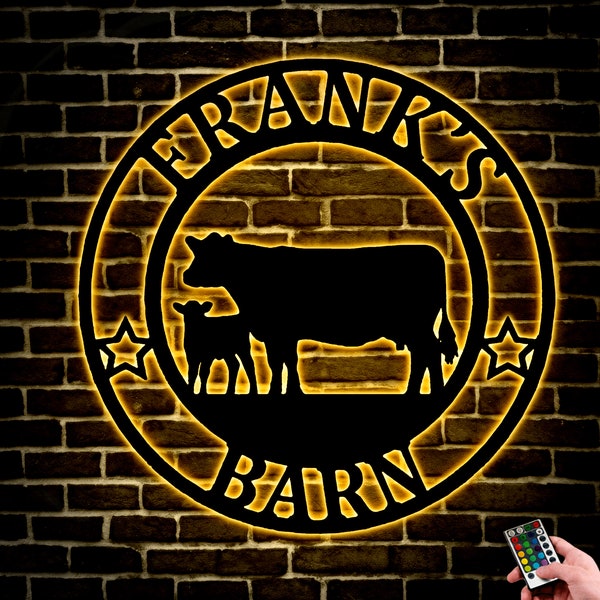 Cow Sign - Etsy