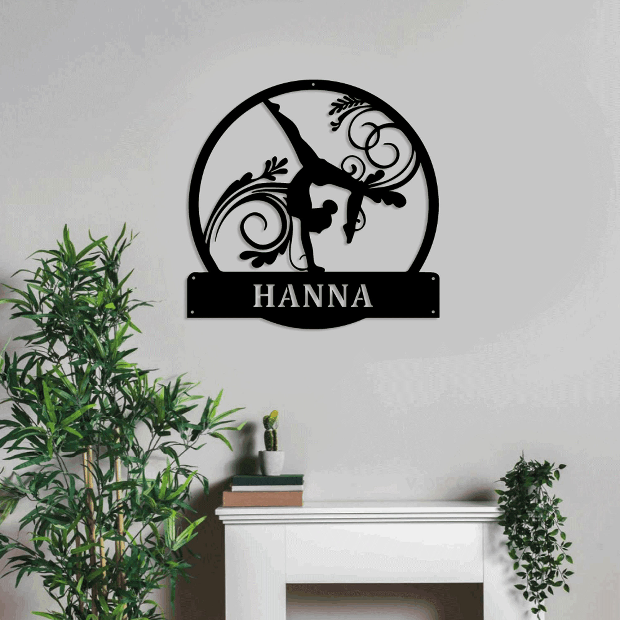 Personalized Gymnastics Sport Monogram Metal Sign With Led - Etsy Canada