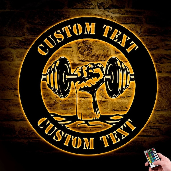 Fitness Club Sign - Etsy