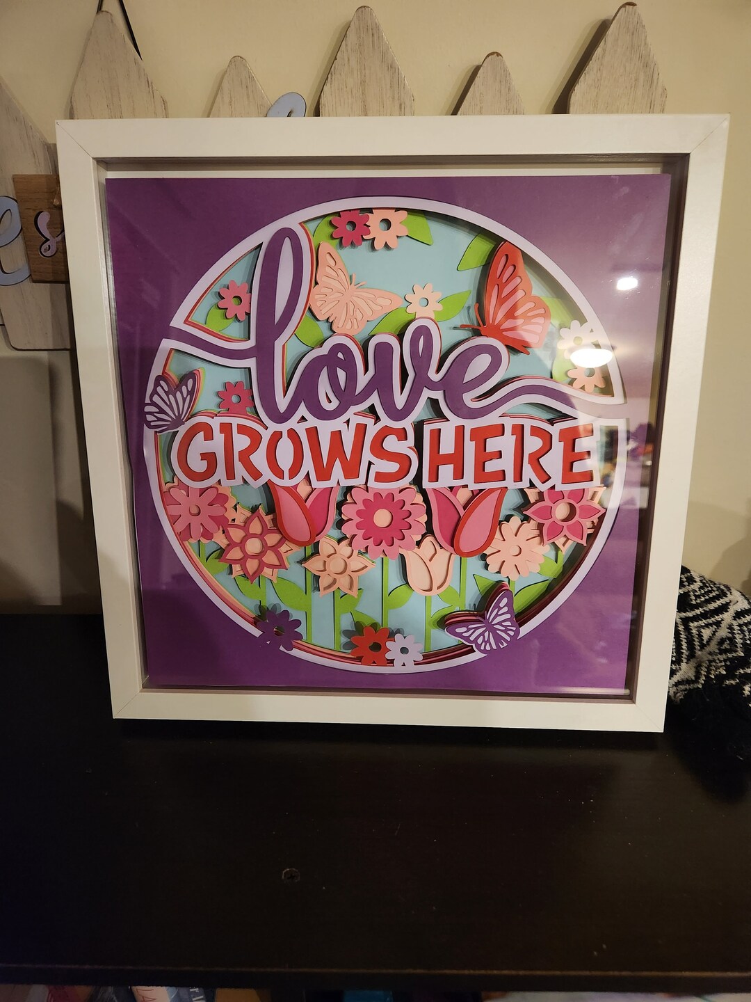 Layered Paper Shadow Box - Etsy