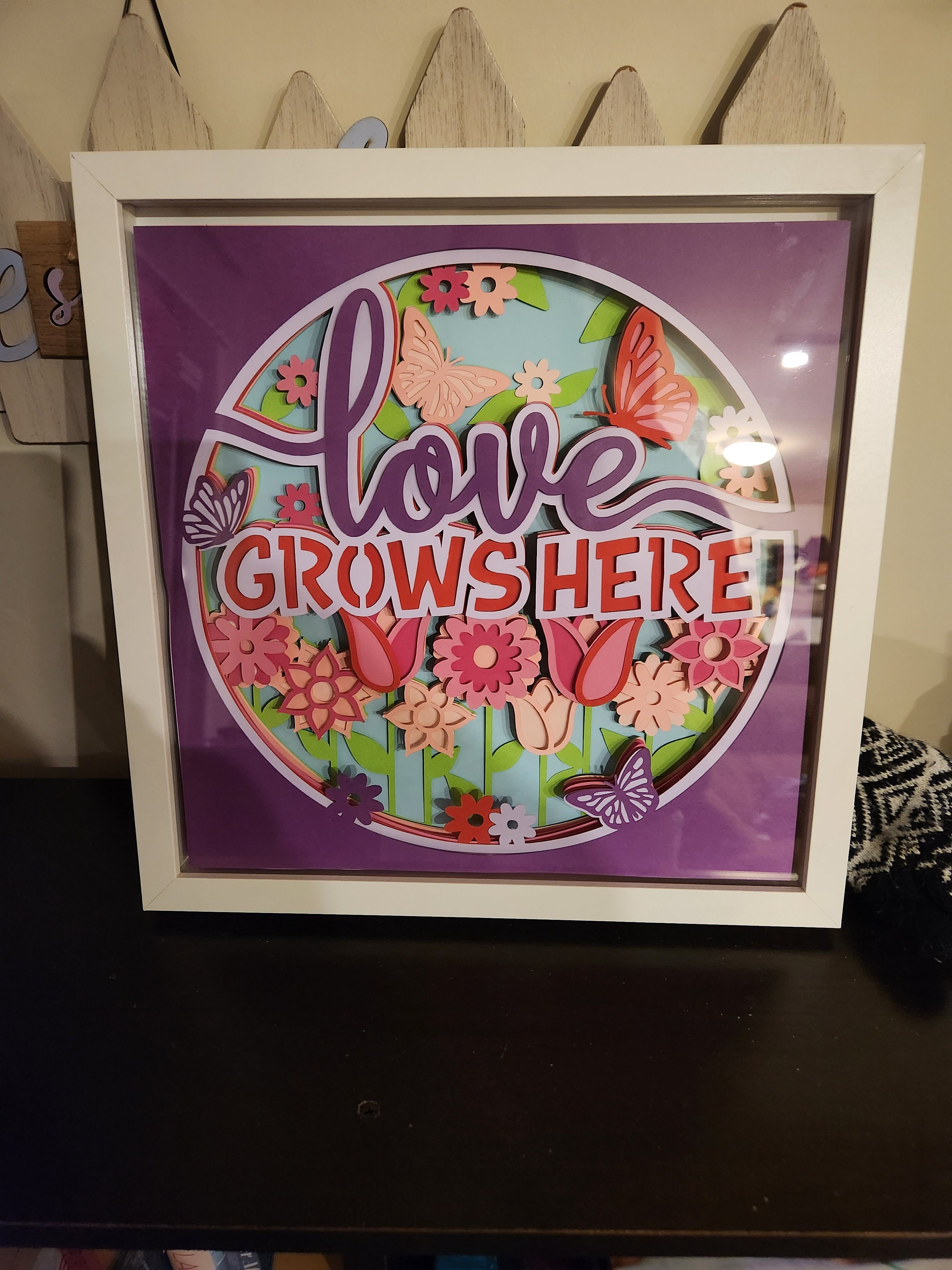 Layered Paper Shadow Box - Etsy