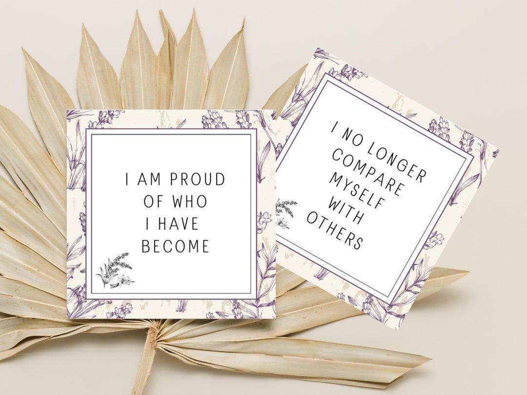 Mini Encouragement Print on Demand Cards, 80 Affirmation Cards ...