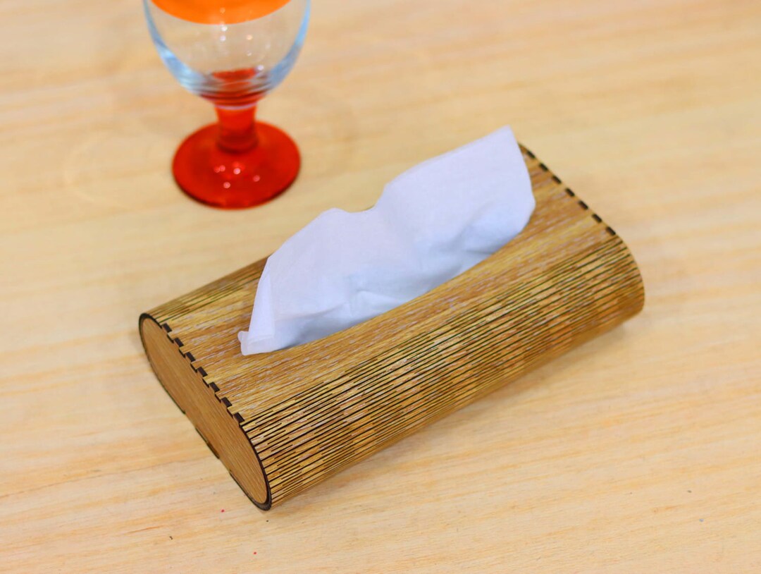 Laser Cut Wood Tissue Box 3mm CDR, DXF, SVG, Pdf, Ai Files - Etsy