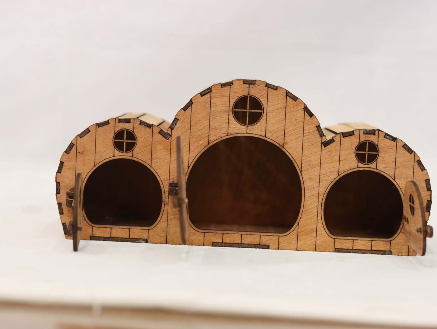 Laser Cut Wooden Hamster House 3mm CDR, DXF, SVG, Ai, Pdf - Etsy