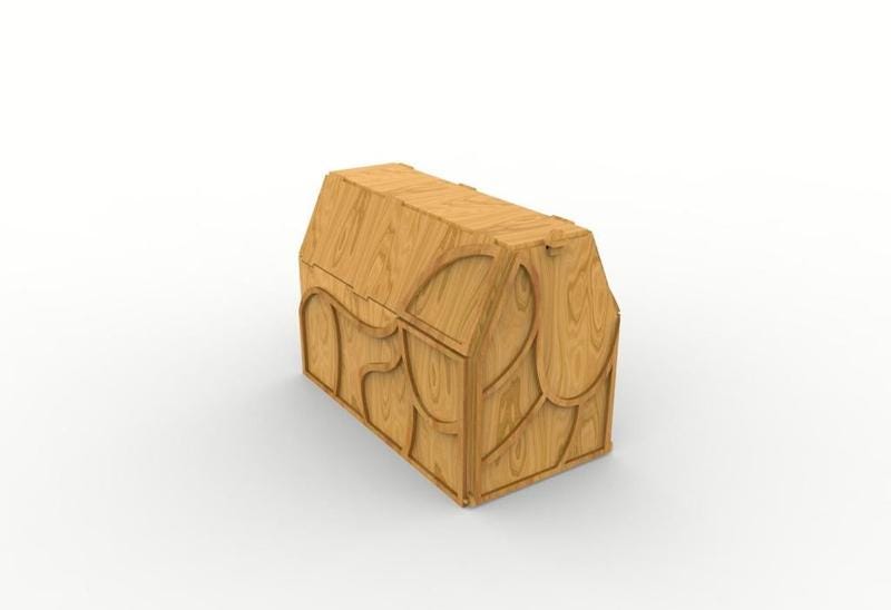 Laser Cut Puzzle Mailbox 45mm SVG, DXF, PDF, Cdr, Ai - Etsy