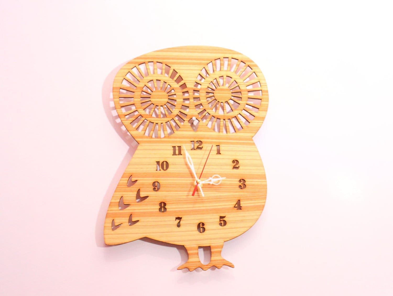 Laser Cut Owl Clock CDR, DXF, SVG, Ai, Pdf - Etsy