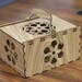 Laser Cut Slide Top Wood Box With Handle 3mm CDR, DXF, SVG, Ai, Pdf ...