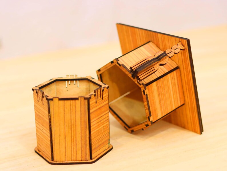 Laser Cut Graduation Cap Box 3mm CDR, DXF, SVG, Ai, Pdf, Eps - Etsy