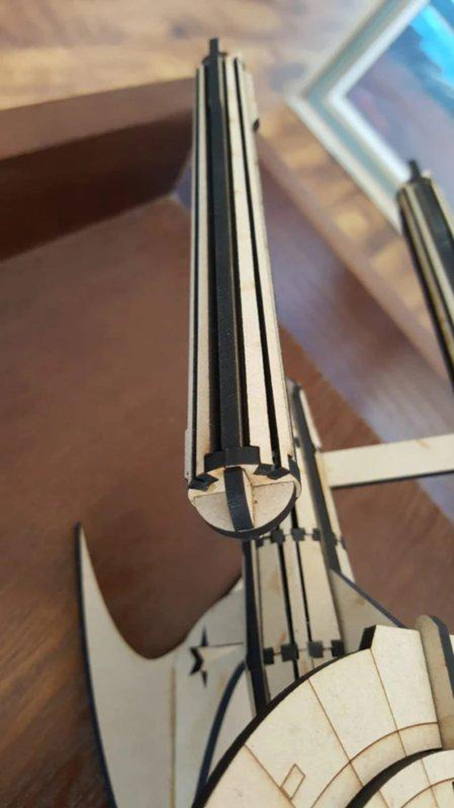 Laser Cut TIE Enterprise 3MM SVG, DXF, Cdr, Pdf - Etsy