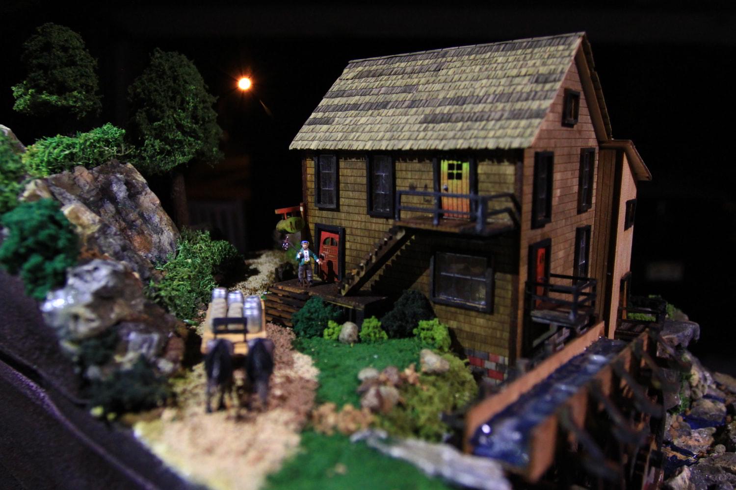 Laser Cut Water Mill 1.61mm SVG File - Etsy