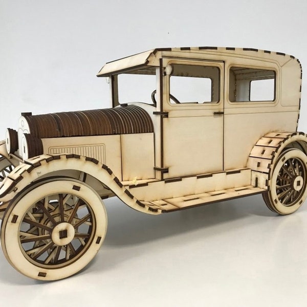 Wood Model T Car - Etsy