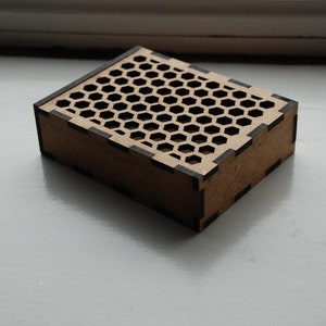 Laser Cut Gift Card Box 4mm SVG File - Etsy