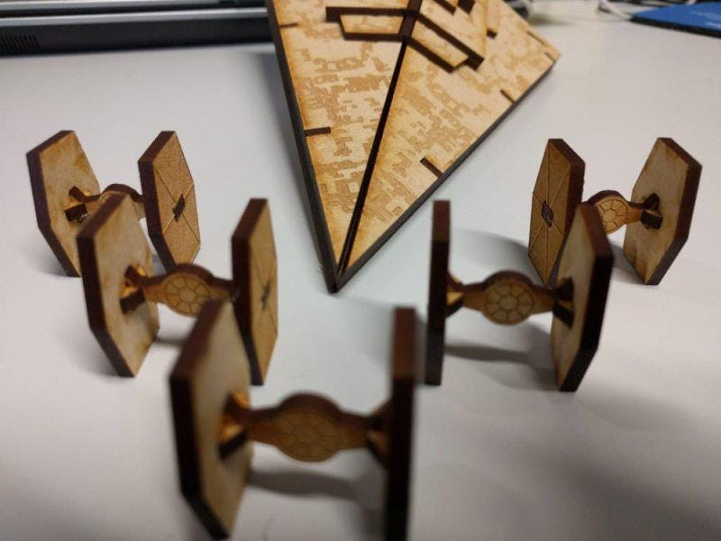 Laser Cut Destroyer SVG, DXF File - Etsy