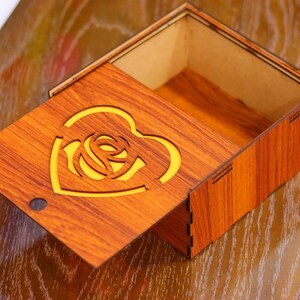 Laser Cut Wooden Sliding Lid Box 3mm CDR, DXF, SVG, Ai, Pdf - Etsy