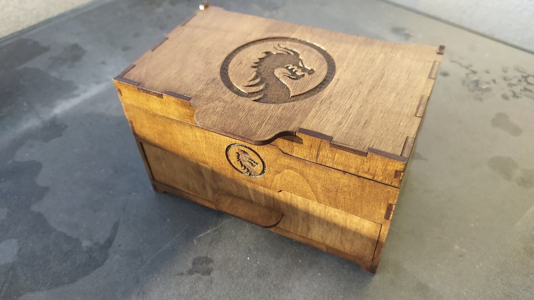 Laser Cut Wooden Chest Storage Box 3mm SVG, DXF, PDF, Cdr, Ai - Etsy