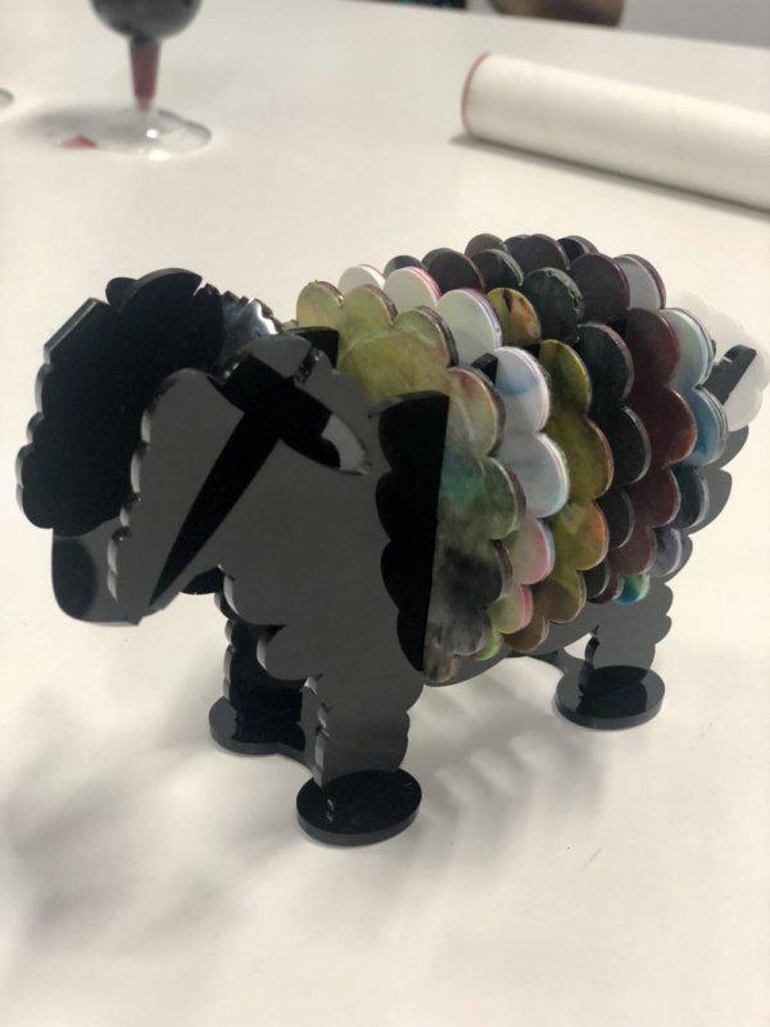 Laser Cut Sheep Coasters 3mm SVG, DXF - Etsy
