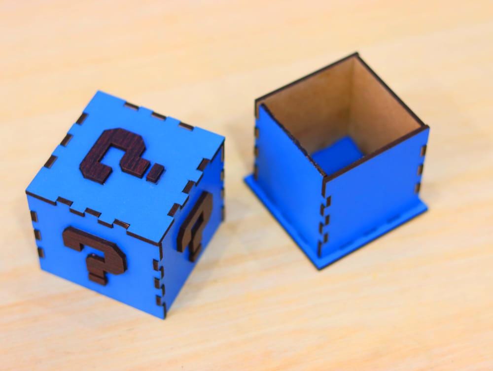 Laser Cut Wooden Surprise Gift Box CDR, DXF, SVG, Ai, Pdf, Eps - Etsy