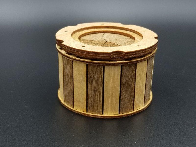 Laser Cut Wooden Iris Box Svg,dxf,pdf,cdr,ai File - Etsy