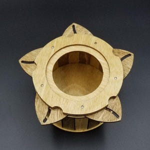 Laser Cut Wooden Iris Box Svg,dxf,pdf,cdr,ai File - Etsy