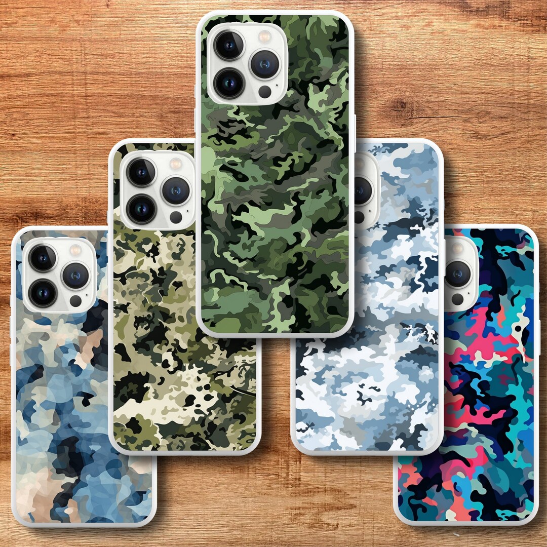 Different Camouflage Pattern Phone Case Cover Suitable for iPhone 15 14 ...