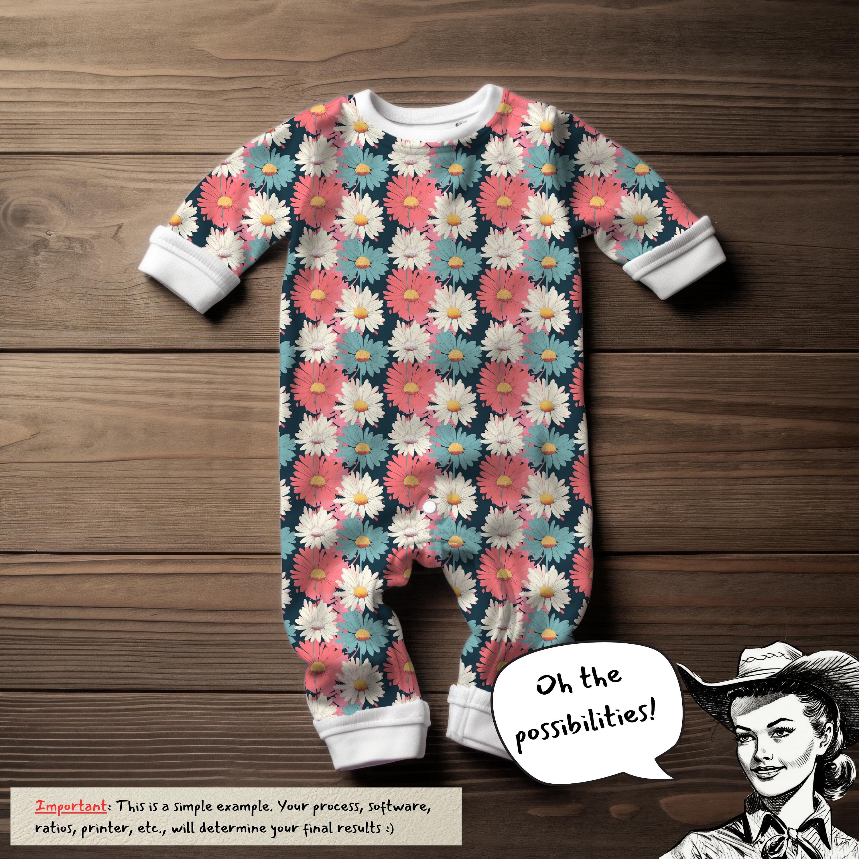 Cute Daisy Pattern Simple Daisy Patterns Cute Floral - Etsy