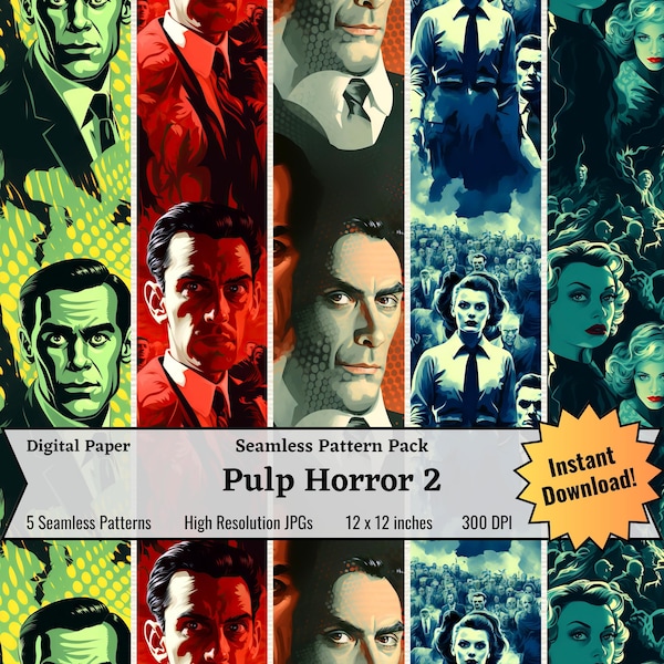 Pulp Horror - Etsy