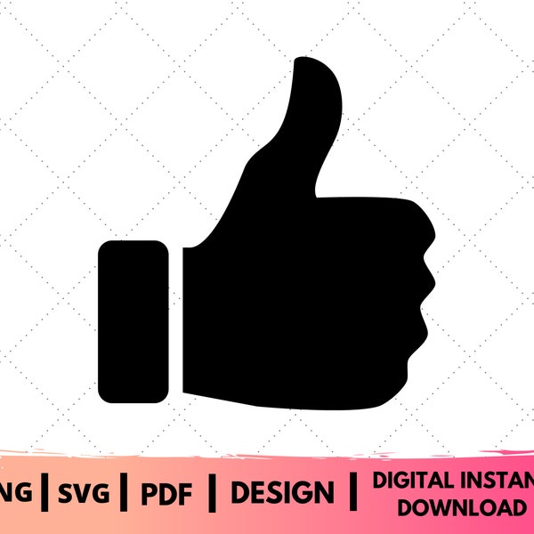 Thumbs up Svg - Etsy