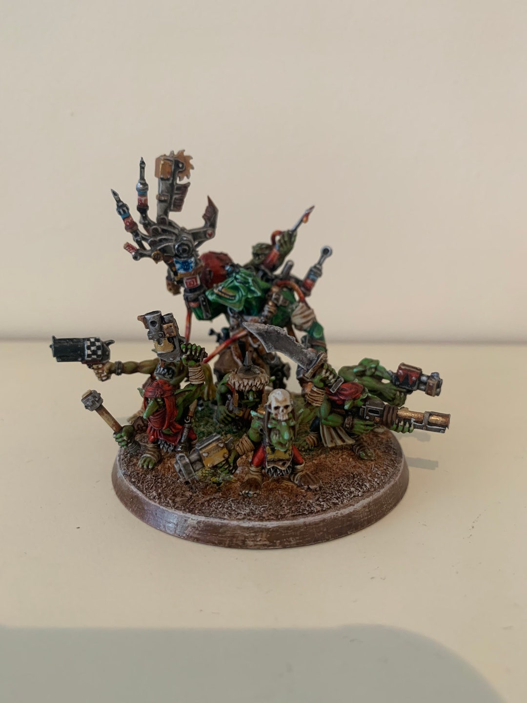 Warhammer 40k Ork Pain Boy With Goblin Squad, Custom - Etsy