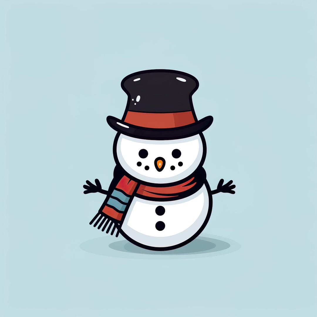 Christmas Snowman 5 Snowmen- SVG PNG JGP Instant Digital Download ...