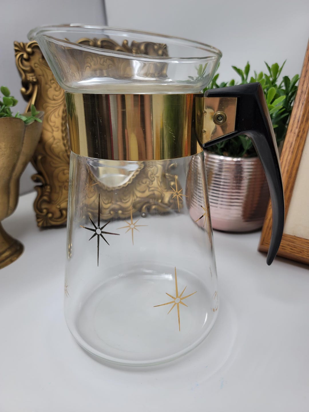 Vintage Corning Ware Atomic Starburst Glass Coffee Carafe - Etsy