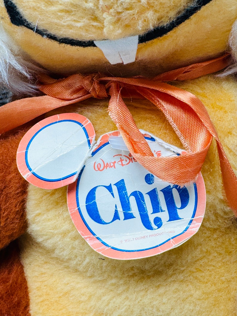 Pair of Vintage Chip and Dale Walt Disney California Stuffed Toys 16 ...