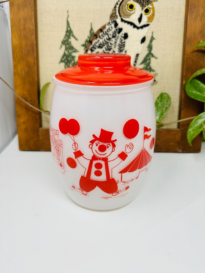 Midcentury Bartlett Collins Circus Clown Cookie Jar 8 Inch - Etsy