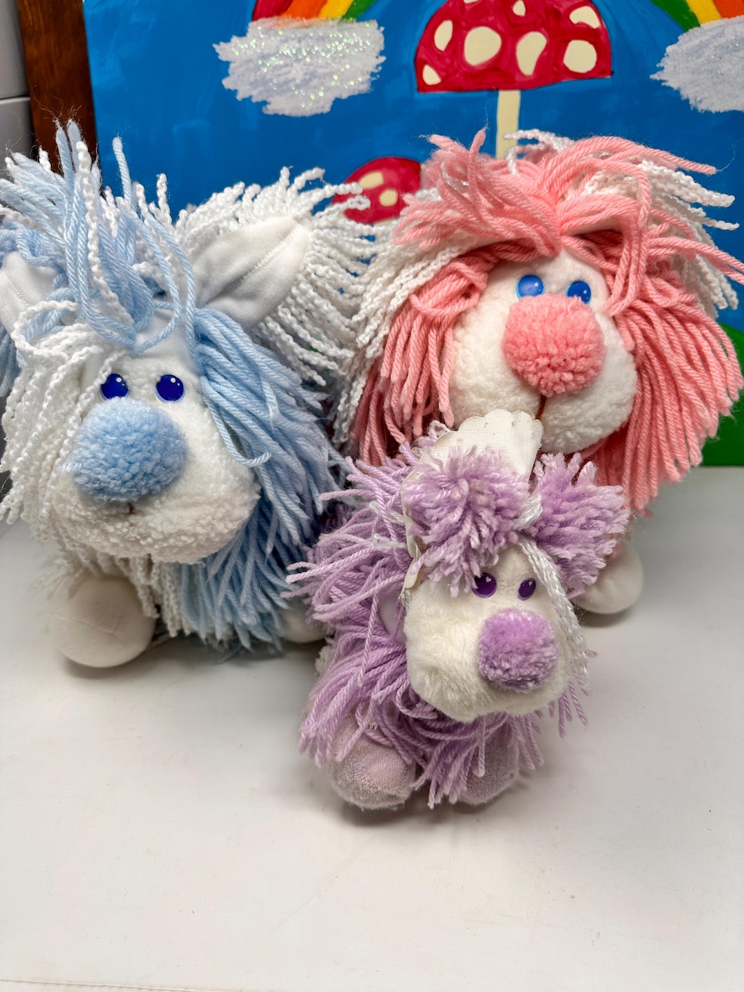 1980's Kenner Walt Disney Fluppy Dog Family - Etsy