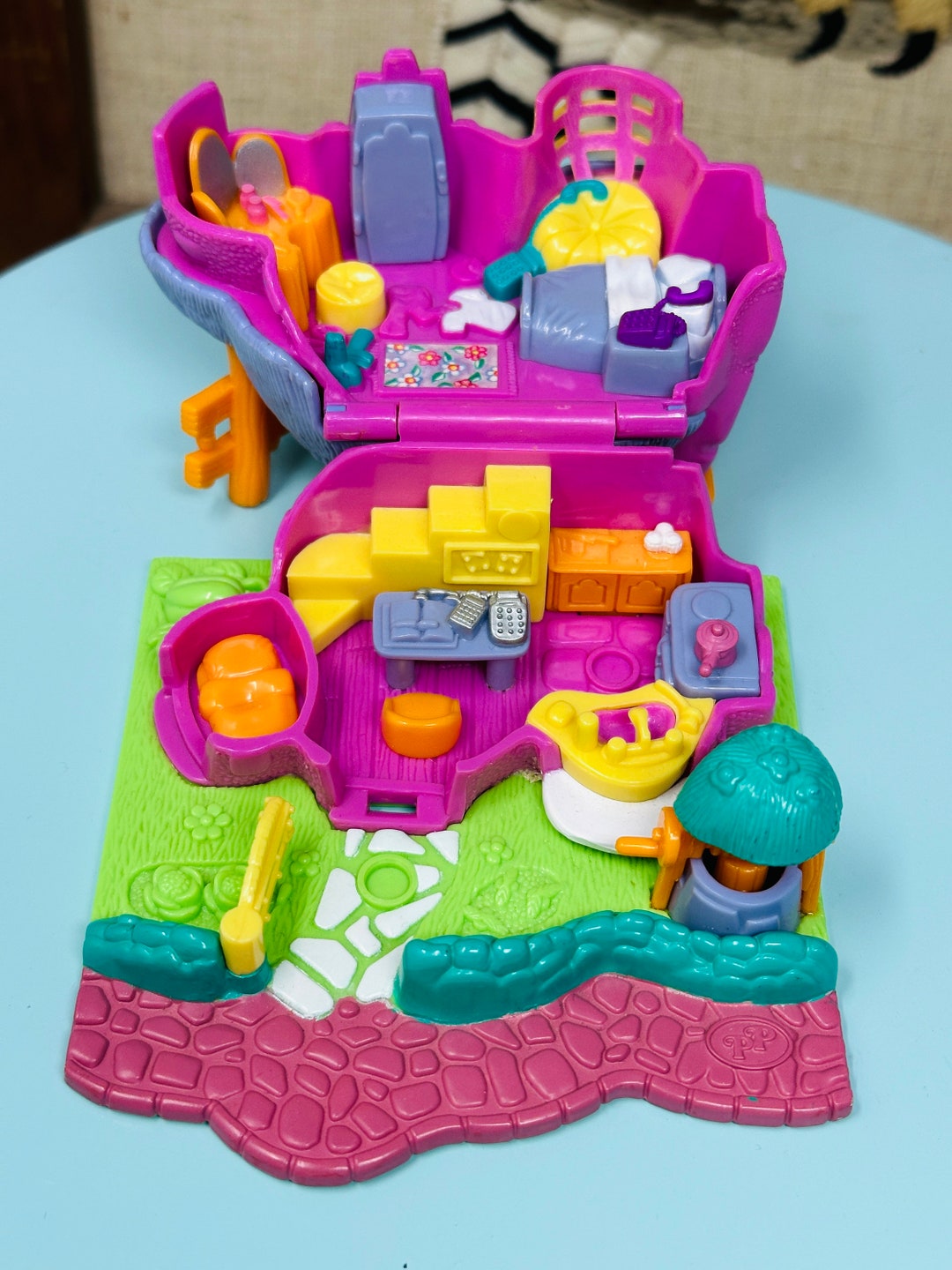 1994 Polly Pocket Rabbit House - Animal Wonderland Collection ...