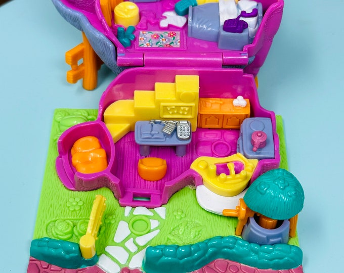 1994 Polly Pocket Rabbit House - Animal Wonderland Collection ...