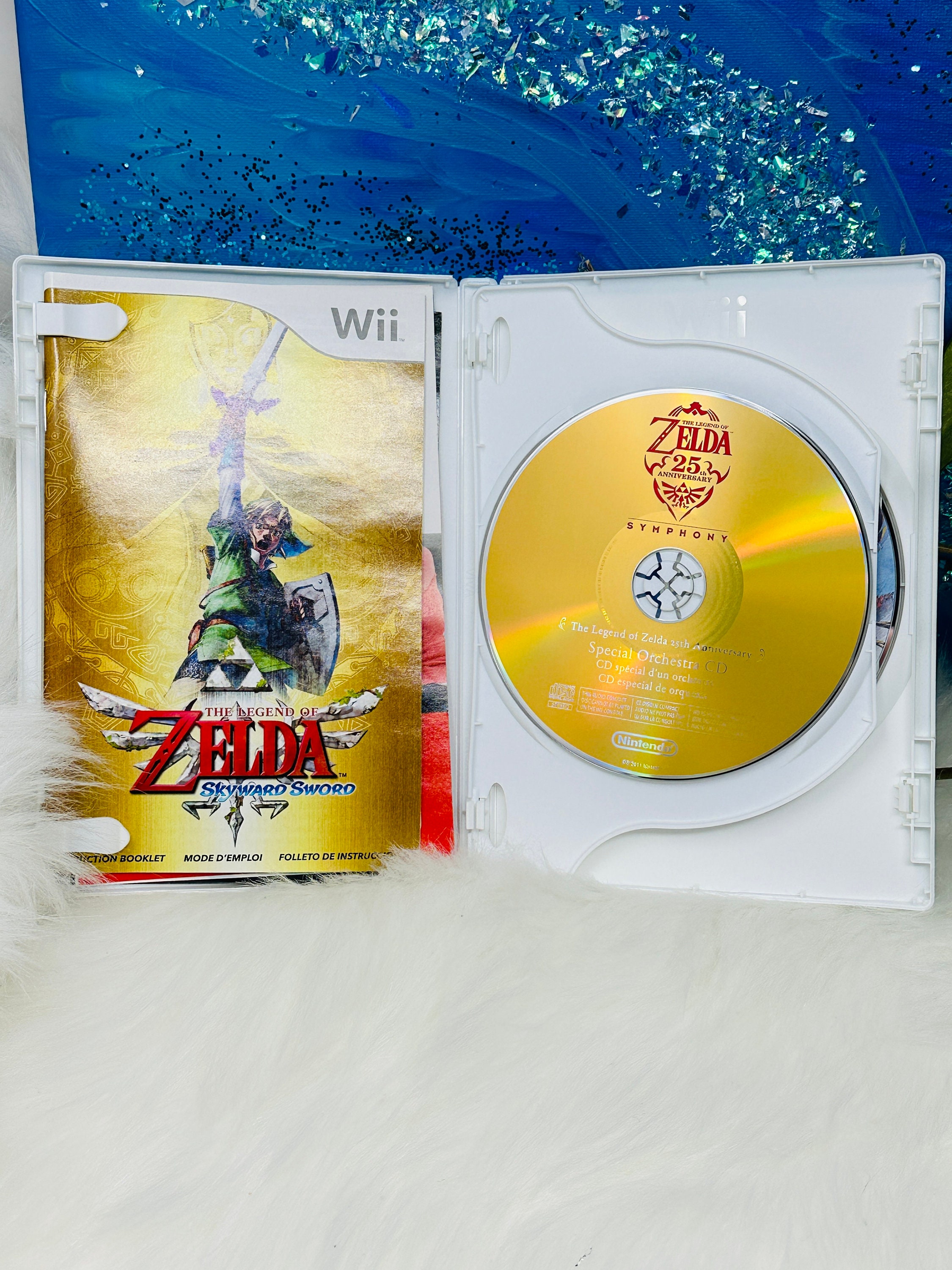 The Legend of Zelda Skyward Sword 25th Anniversary Edition Nintendo Wii ...