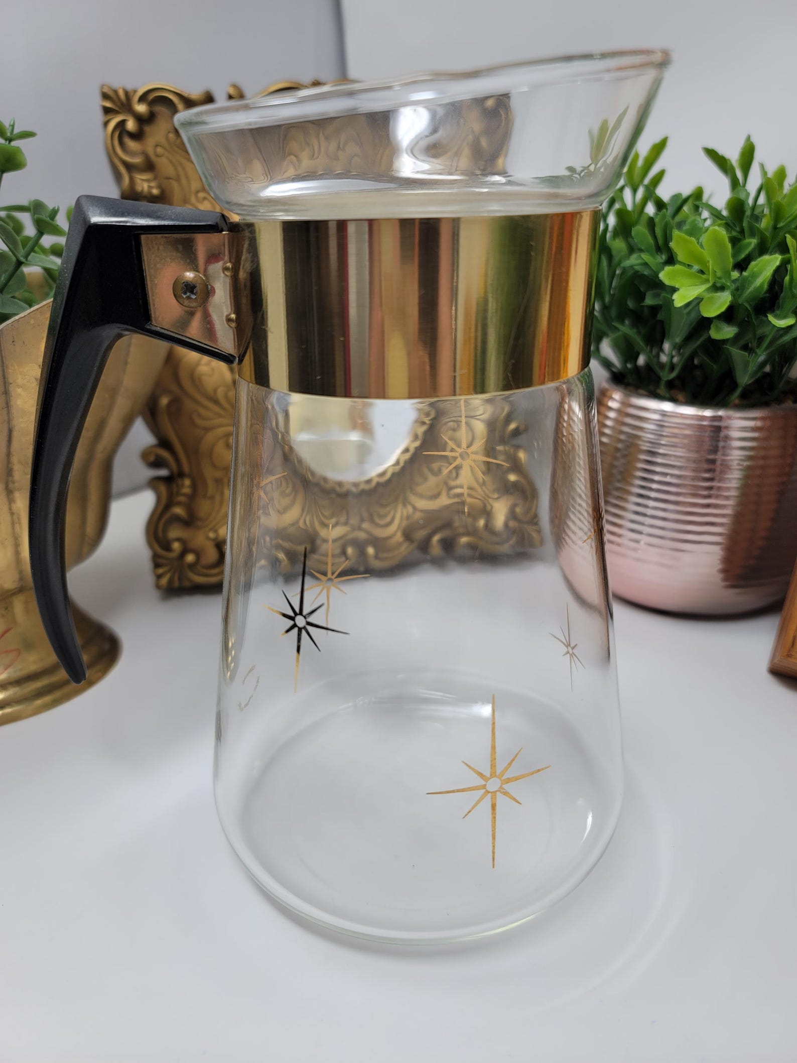 Vintage Corning Ware Atomic Starburst Glass Coffee Carafe - Etsy