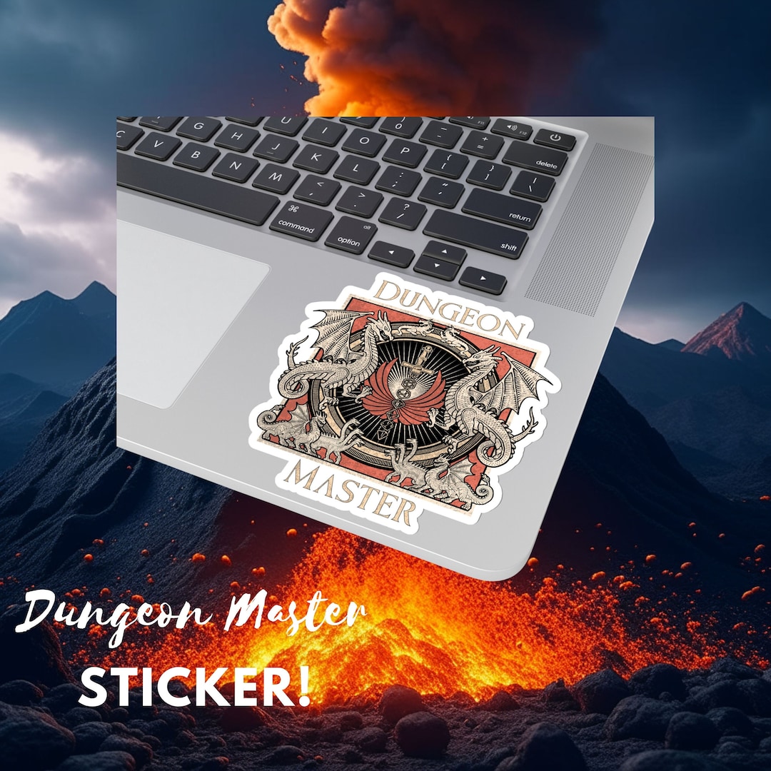 Dnd Stickers, Dungeon Master Sticker, Dnd Accessories for Player, Dnd ...