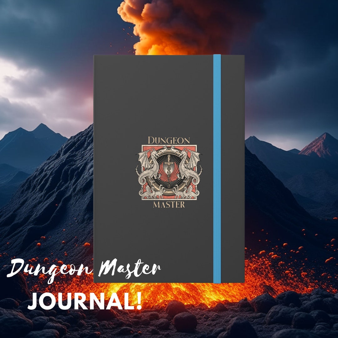 Dnd Journal, Dungeon Master Notebook - Ruled Line, Dnd Accessories ...